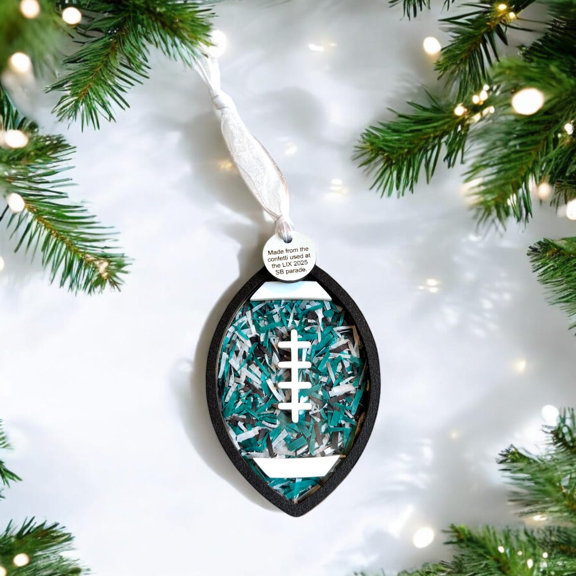Eagles Super Bowl LIX Parade Confetti Ornament - Etsy