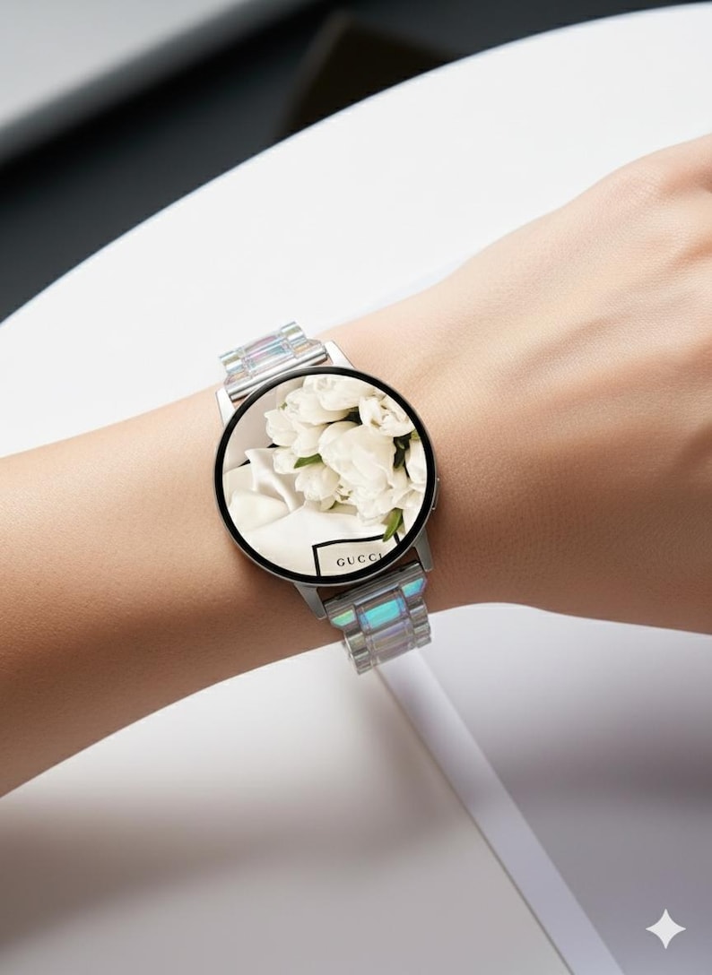 Holographic Iridescent Watch Strap for Samsung Galaxy Watch 8 7 6 5 4 3 ...