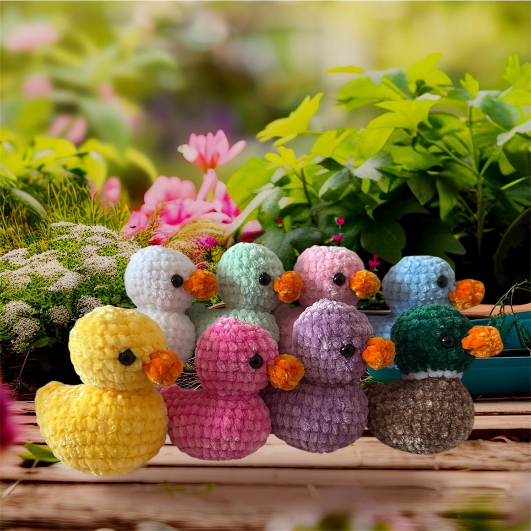 Rubby Duck Plush - Etsy