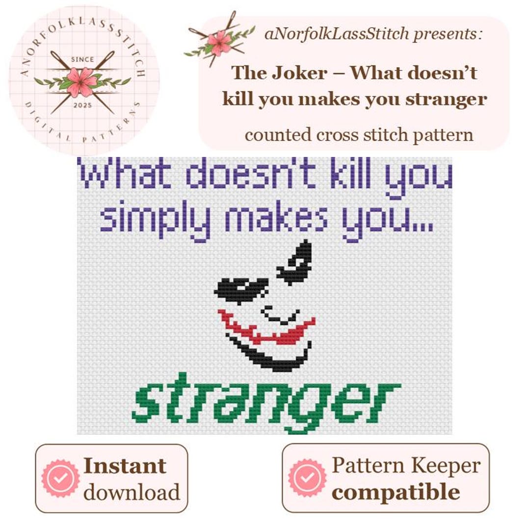 The Joker - What Doesn't Kill You Simply Makes You Stranger Counted ...