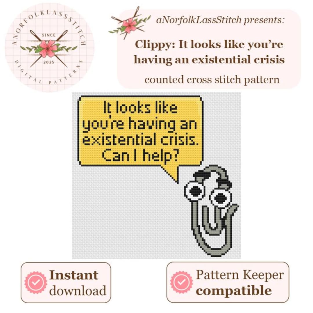 Clippy - It Looks Like You're Having an Existential Crisis Counted ...