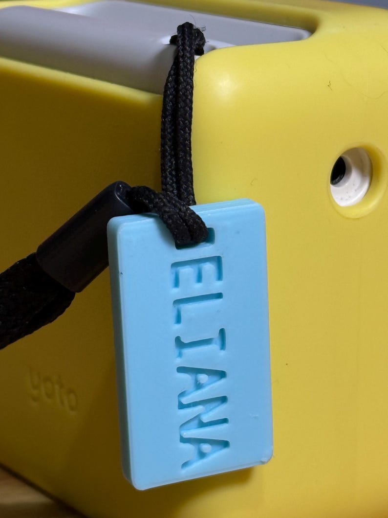 Custom Yoto Mini Name Tag | Personalized Tag With NFC | Lost & Found ID ...