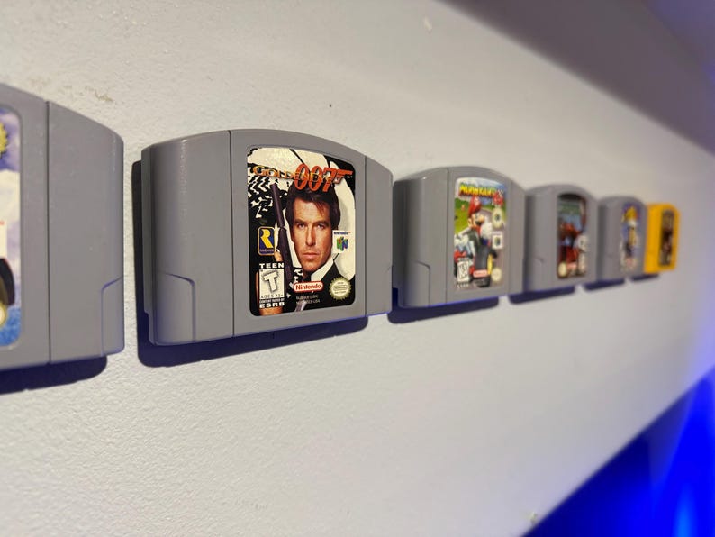 Nintendo 64 Game Wall Display - Etsy