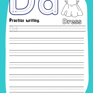 Learning Alphabet - Alphabet Tracing Pages, Upper and Lower Case ...