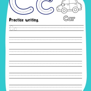 Learning Alphabet - Alphabet Tracing Pages, Upper and Lower Case ...