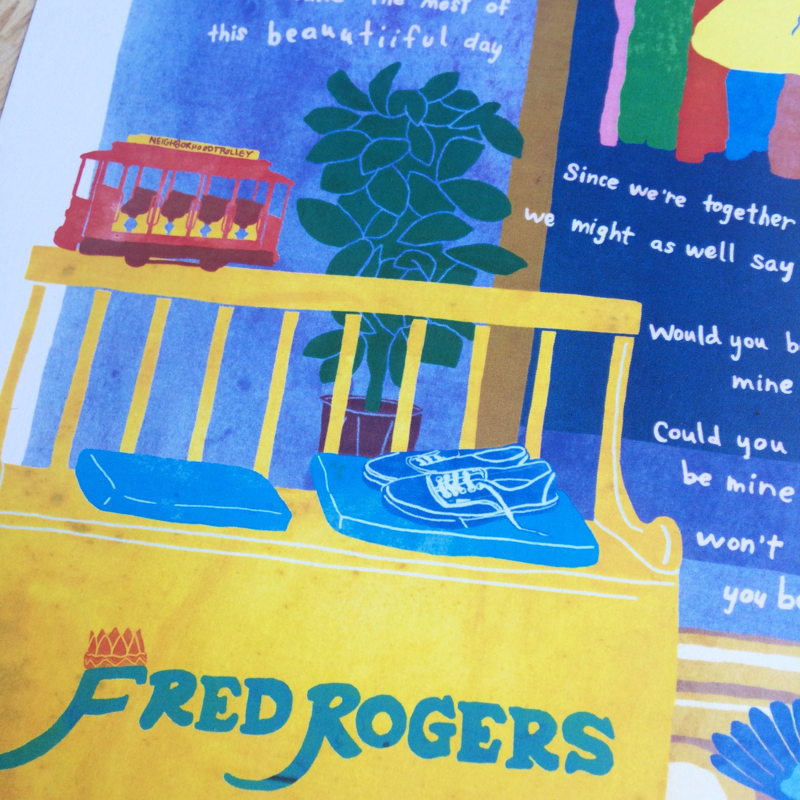 Fred Rogers Illustration Mr Rogers Illustration Mr - Etsy
