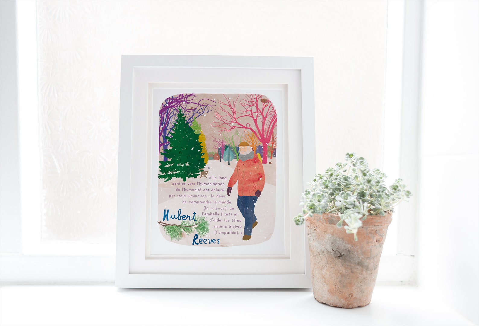 Hubert Reeves Illustration Hubert Reeves Print Scientific | Etsy