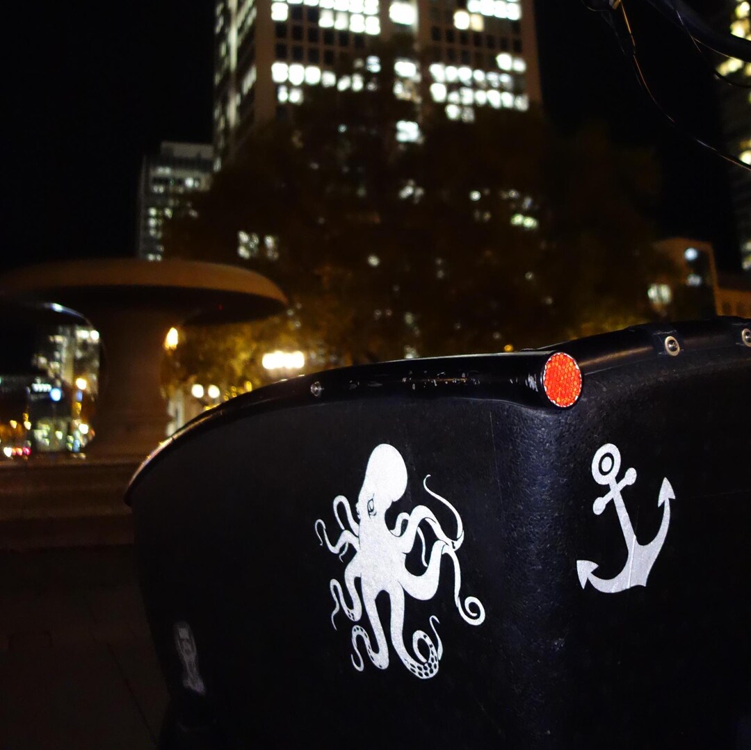 Sticker, Cargo Bike, Reflection, Reflective, - Etsy