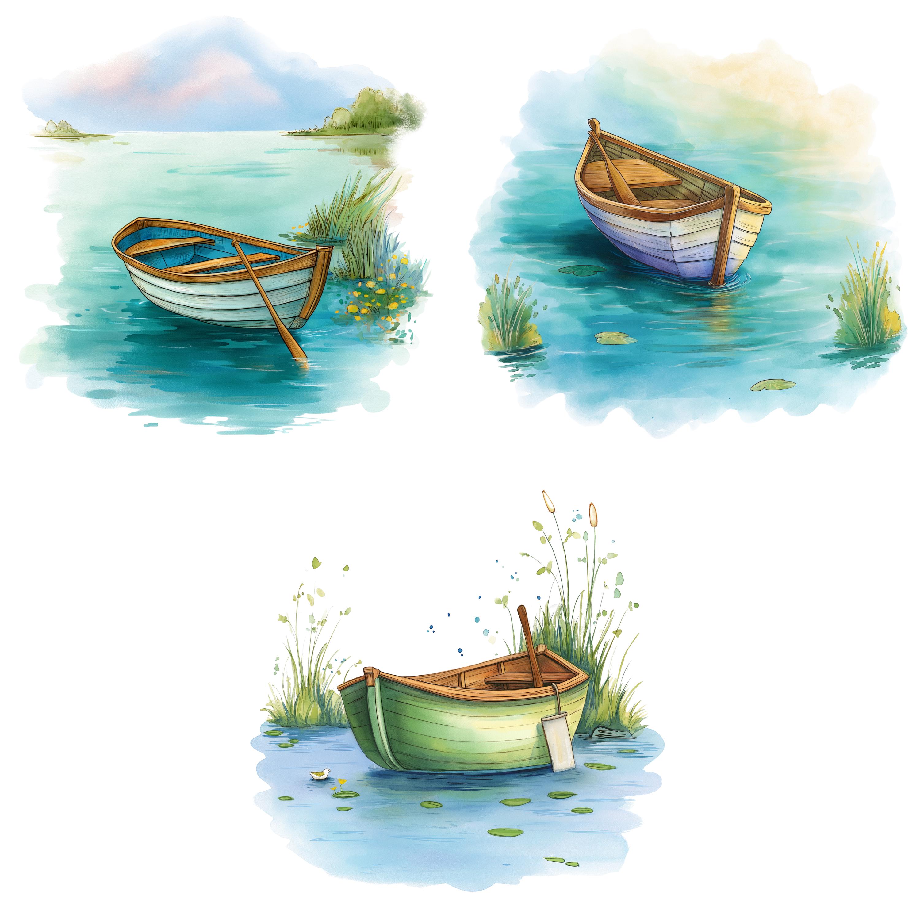 Little Fisherman Clipart, Watercolor Fishing Art, Cute Boy Fishing ...