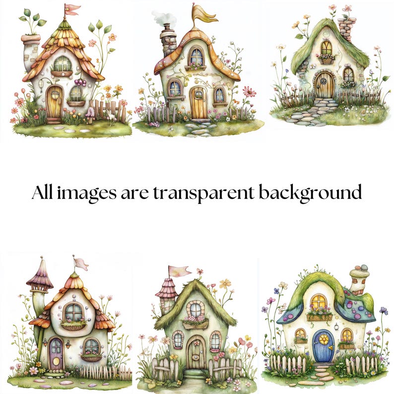 Clip Art Fairies, Magical Fairy Clipart, Enchanted Forest Graphics ...