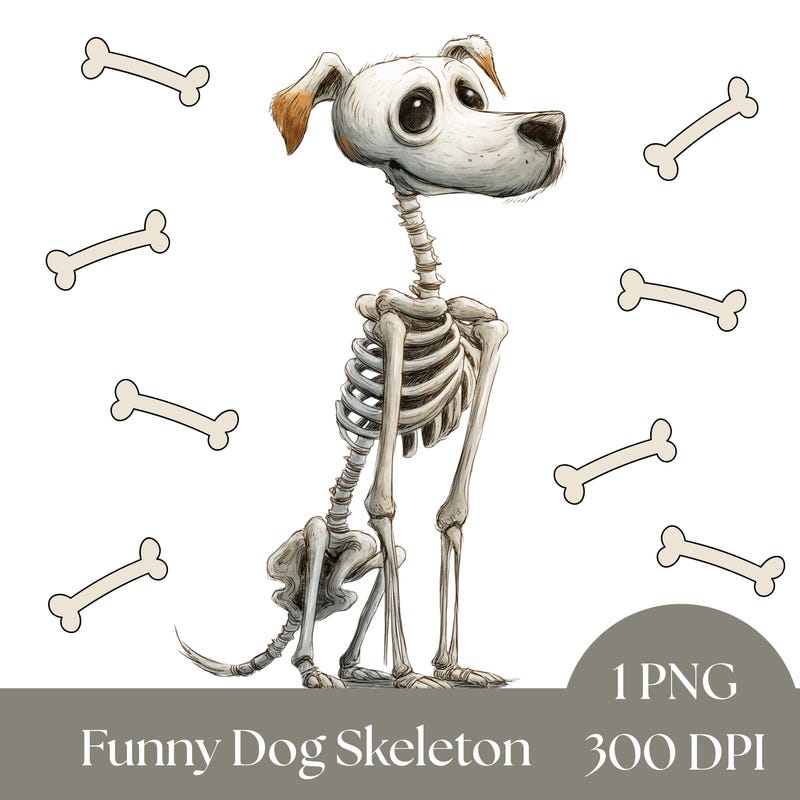 Dog Skeleton - Etsy
