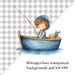 Little Fisherman Clipart, Watercolor Fishing Art, Cute Boy Fishing ...