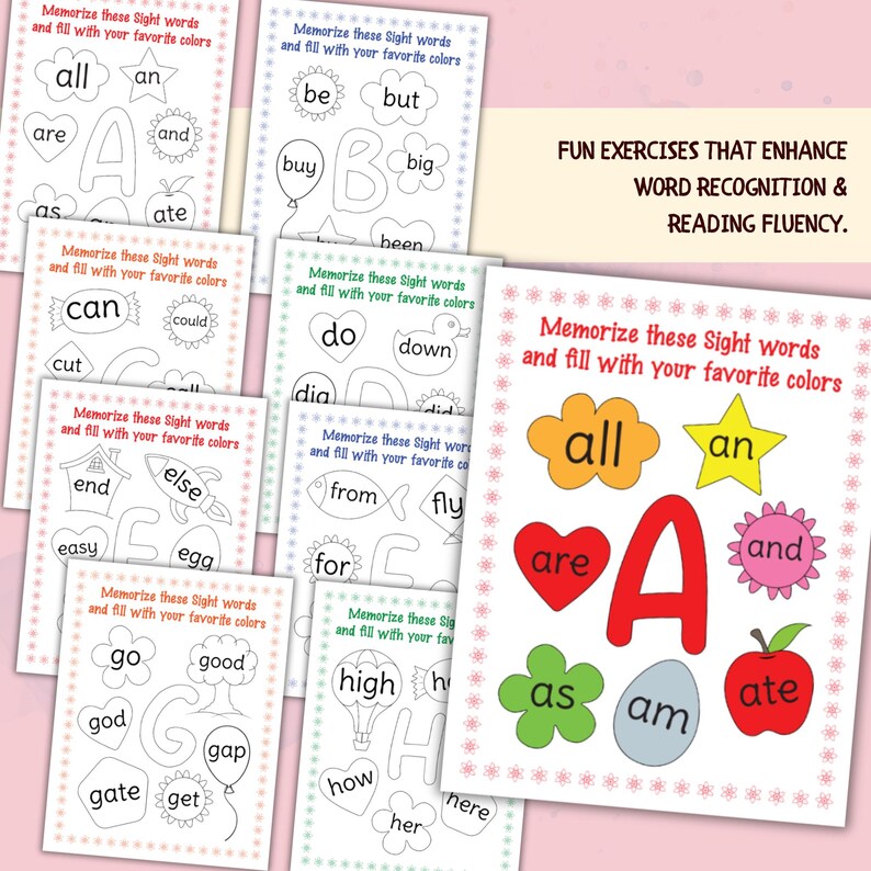 250+ Sight Word Activities for Kids | Fun and Engaging Worksheets for ...