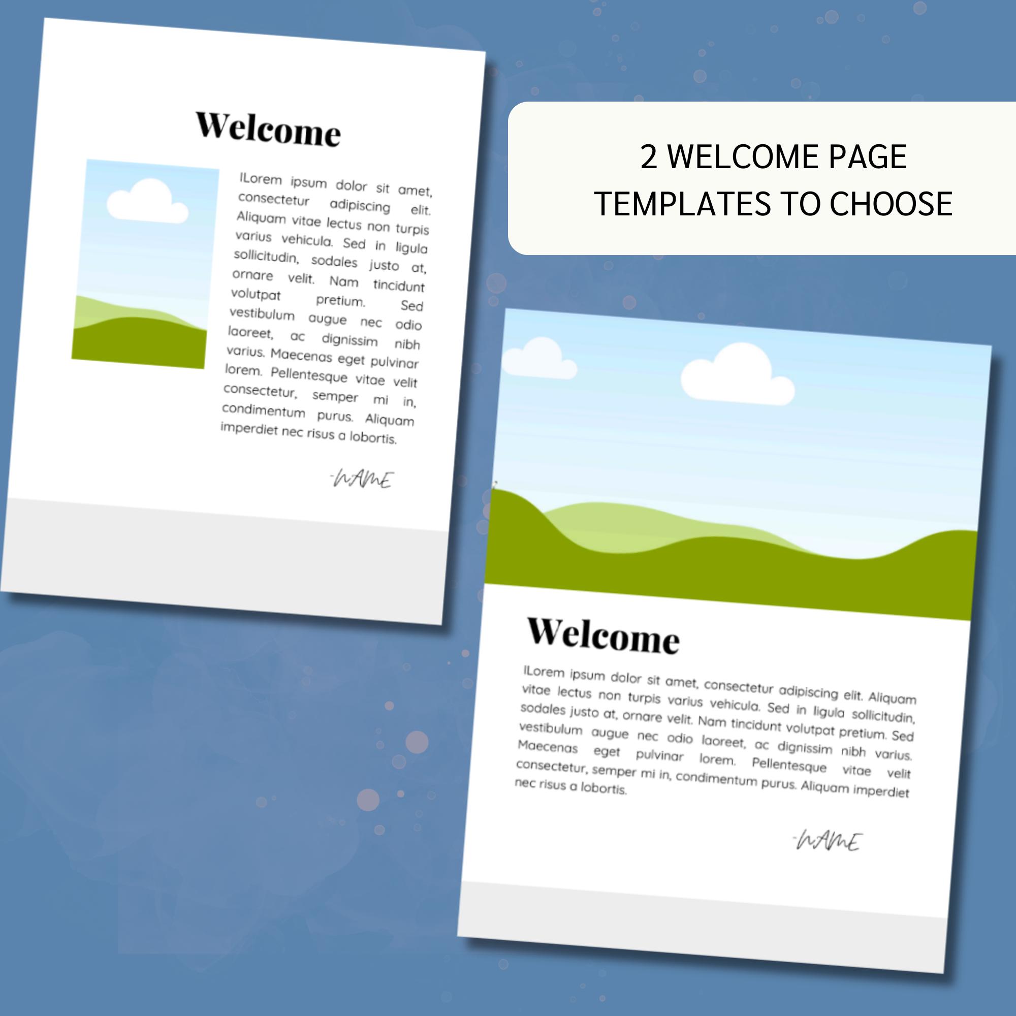 Editable Book Template: Canva Ebook, Workbook & Guide (digital Download ...