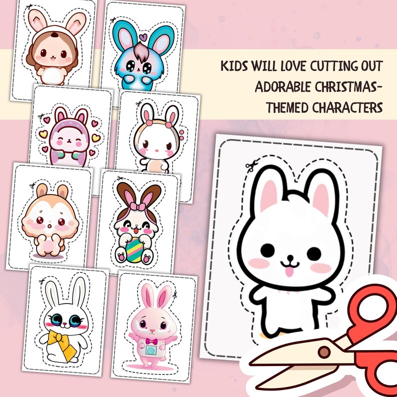 Easter Scissor Skills Printable | Fun Cutting Practice for Kids | 20 ...