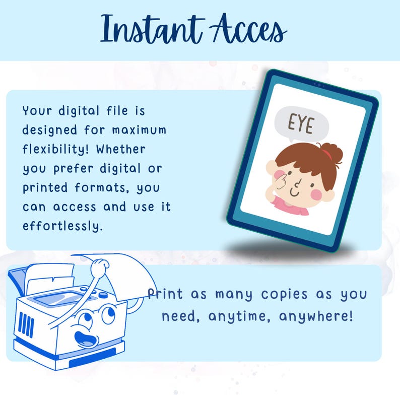 Human Body Flashcards for Kids – Printable Anatomy Learning Cards for ...