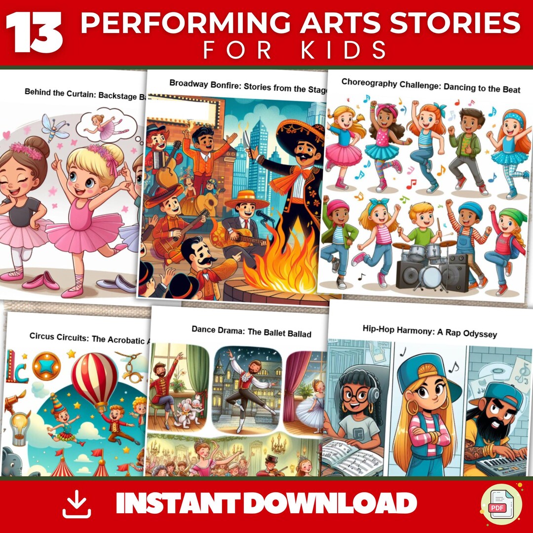 13 Performing Arts Storybooks for Kids – Dance, Drama, Music & More ...