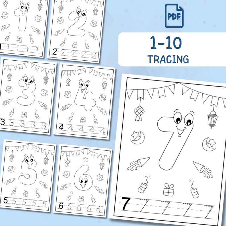 Printable Pre-k Alphabet Numbers Coloring Pages Fun Educational ...