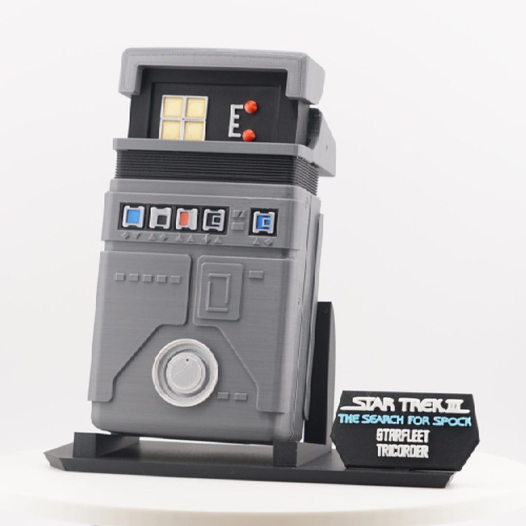 Star Trek III Search for Spock Starfleet Tricorder - Fan Made 3D ...