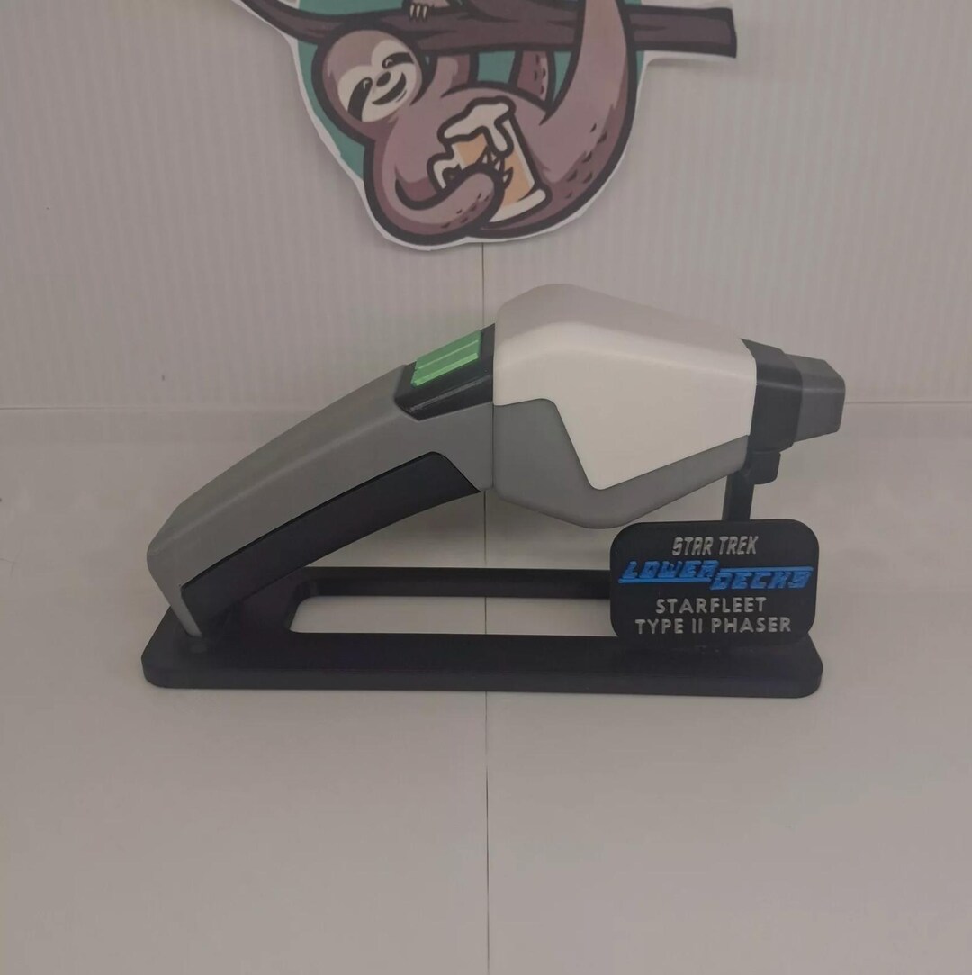 Star Trek: Lower Decks - Phaser - Prop - Cosplay - Grey\white - Etsy