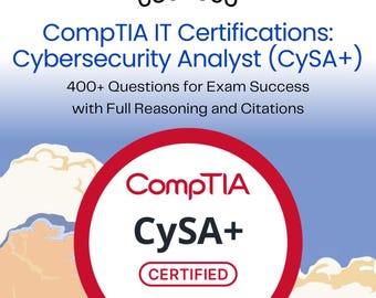 Comptia Cysa+ CS0-003 - Etsy