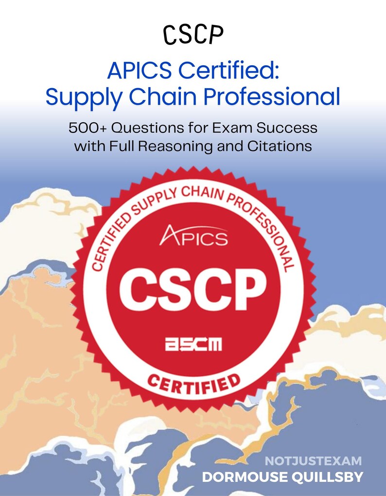 CSCP Interactive Questions for APICS Supply Chain Professional ...