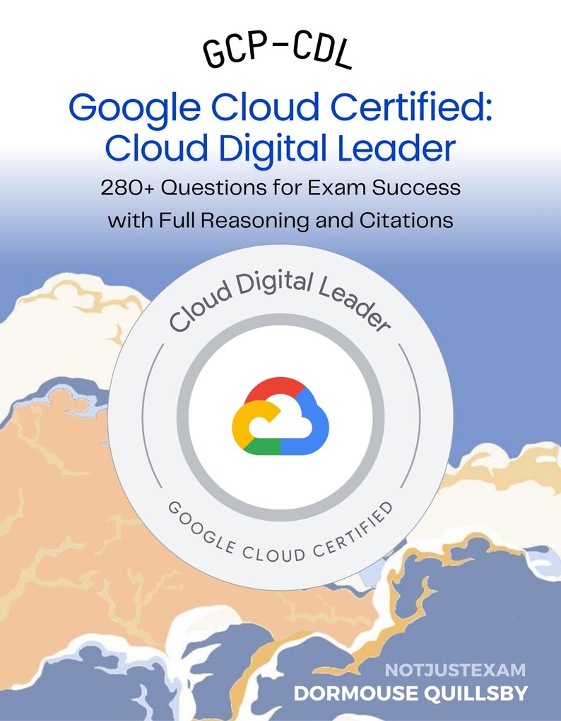GCP-CDL Practice Questions for Google Cloud Cloud Digital Leader Certification - Etsy