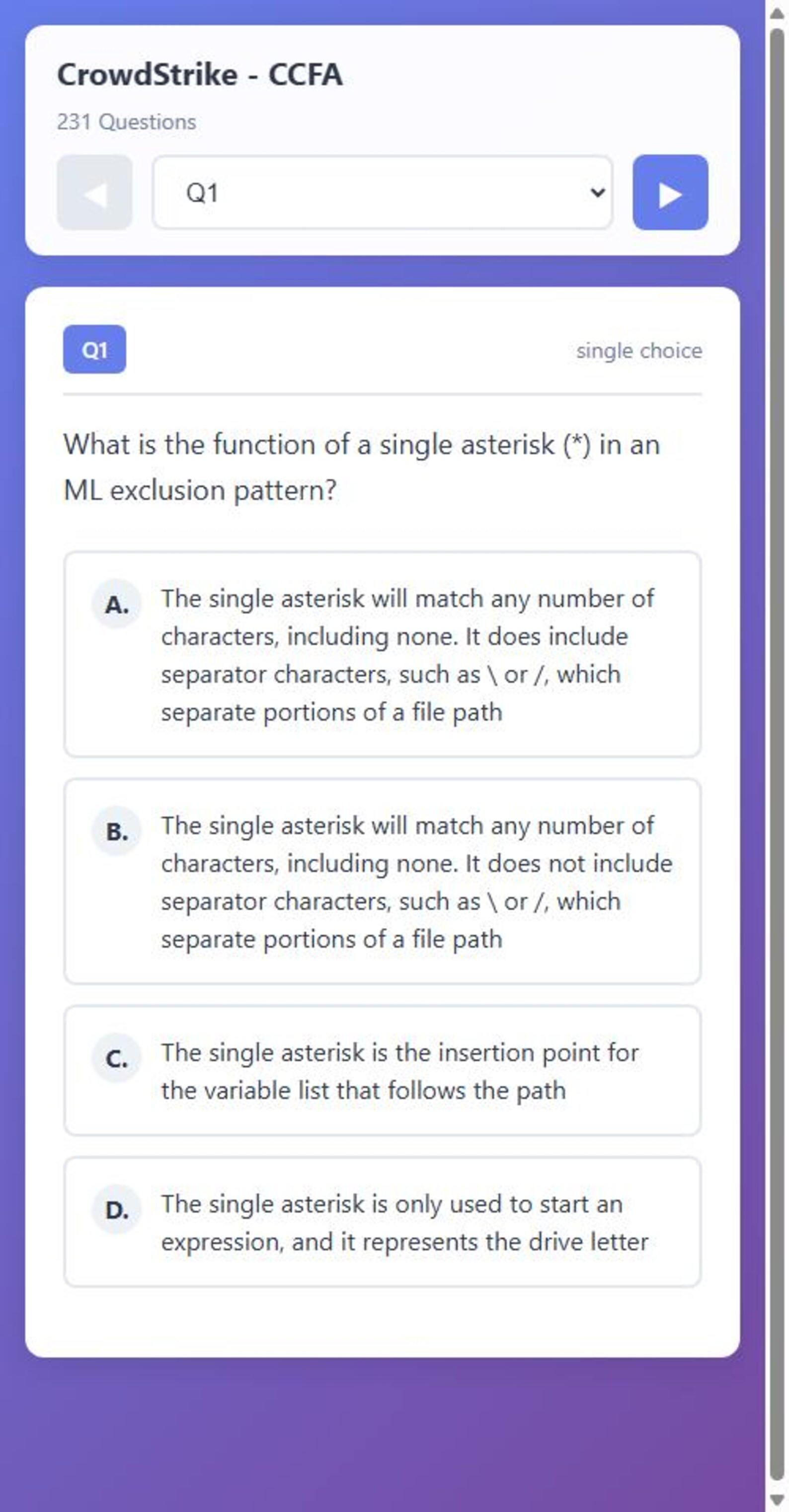 CCFA Crowdstrike Falcon Admin 230+ Interactive Practice Questions With ...