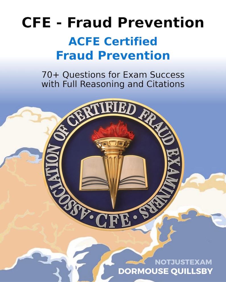 CFE Fraud Prevention: Interactive ACFE Certification Exam Prep - Etsy