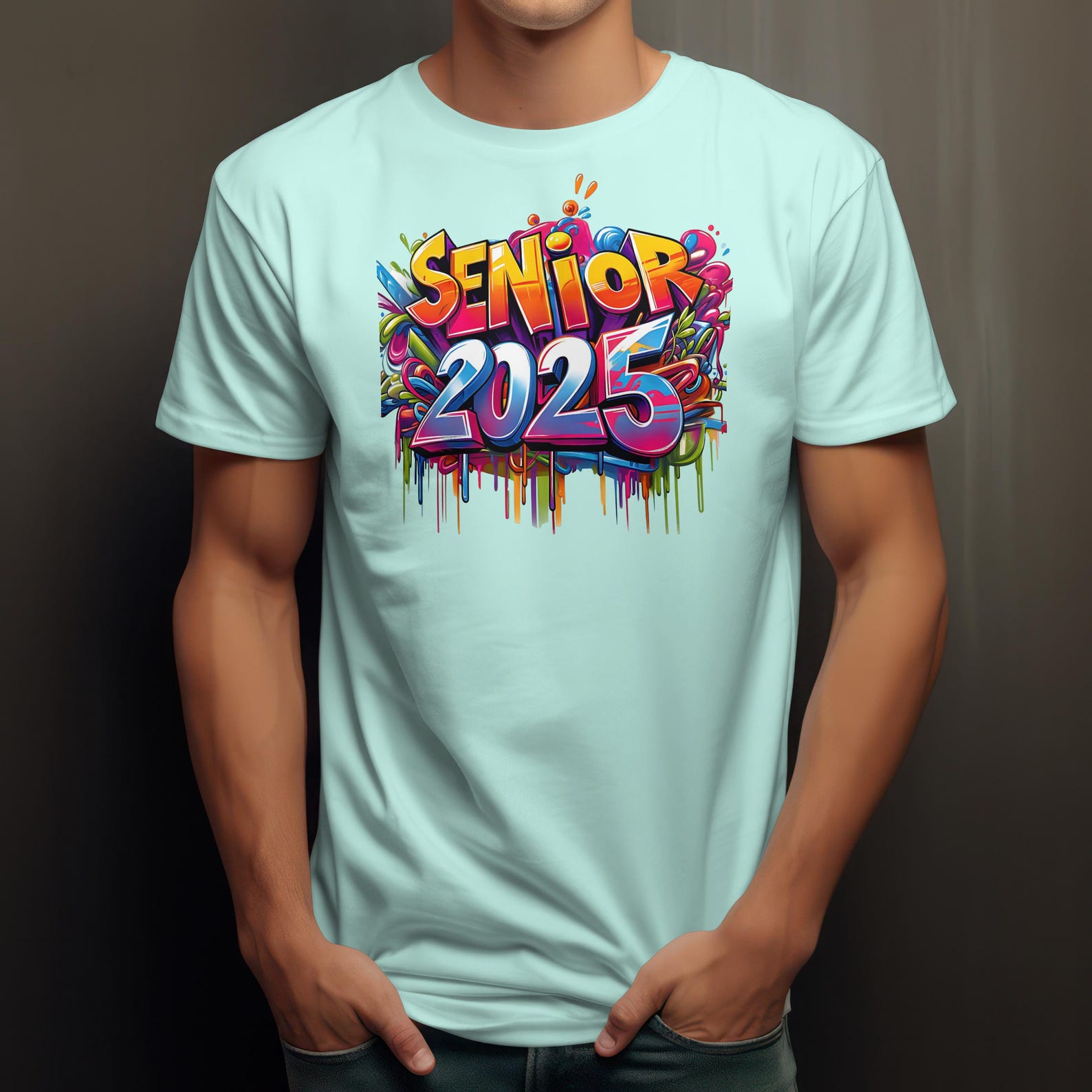 Senior 2025 Graduate PNG, Graduation Gift, Graffiti Art, Printable ...