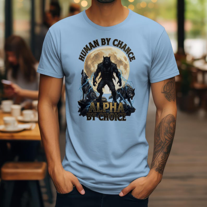 Gothic Werewolf Meme PNG Shirt, 90s Style Wolf PNG Design, Gift for Him ...