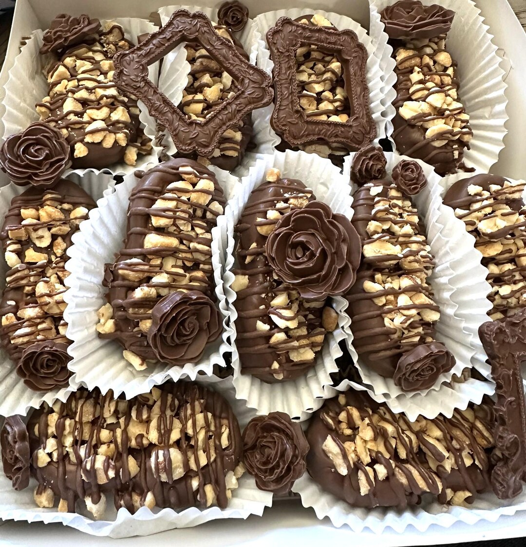 Milk Chocolate Covered Nutter Butter With Peanuts. - Etsy