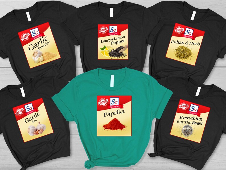 Spice Girl Group Thanksgiving Day Shirts, Spice Girl Halloween Costume ...