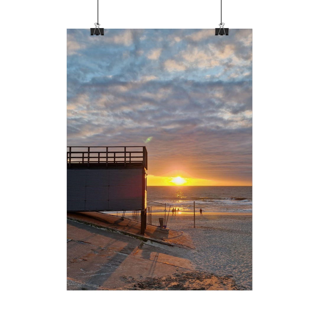 Sylt Sundowner Posters, Sunset Sylt Island Love Wall Art Print, Coastal ...