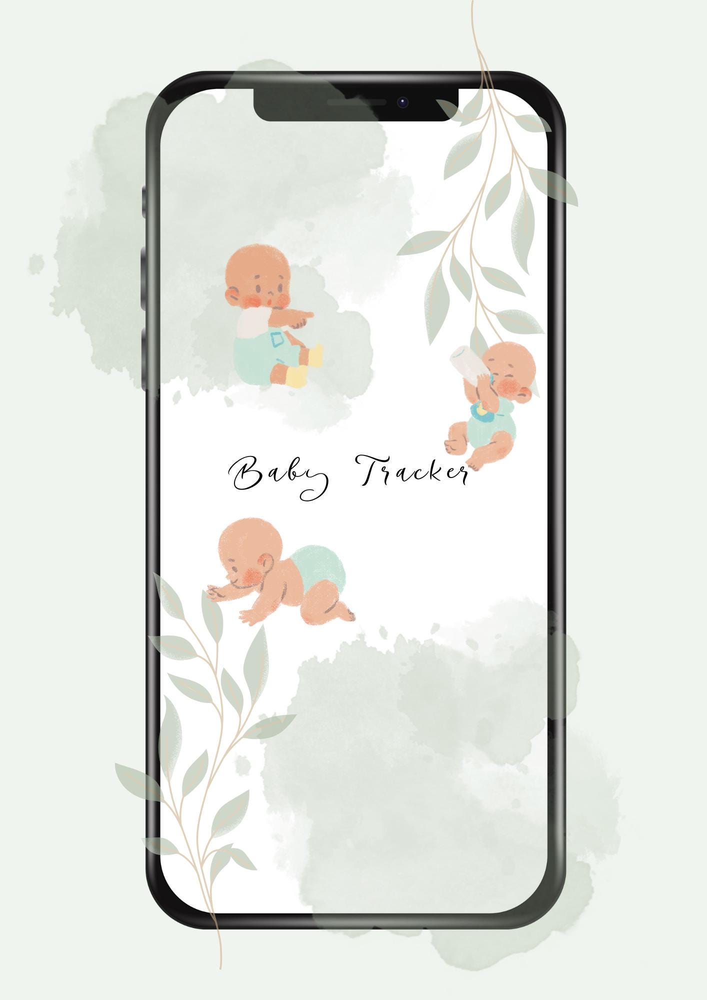Baby Planner for New Parents | Digital Bullet Journal | Baby Tracker ...