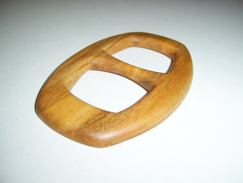 Plum Wood Buckle - Etsy