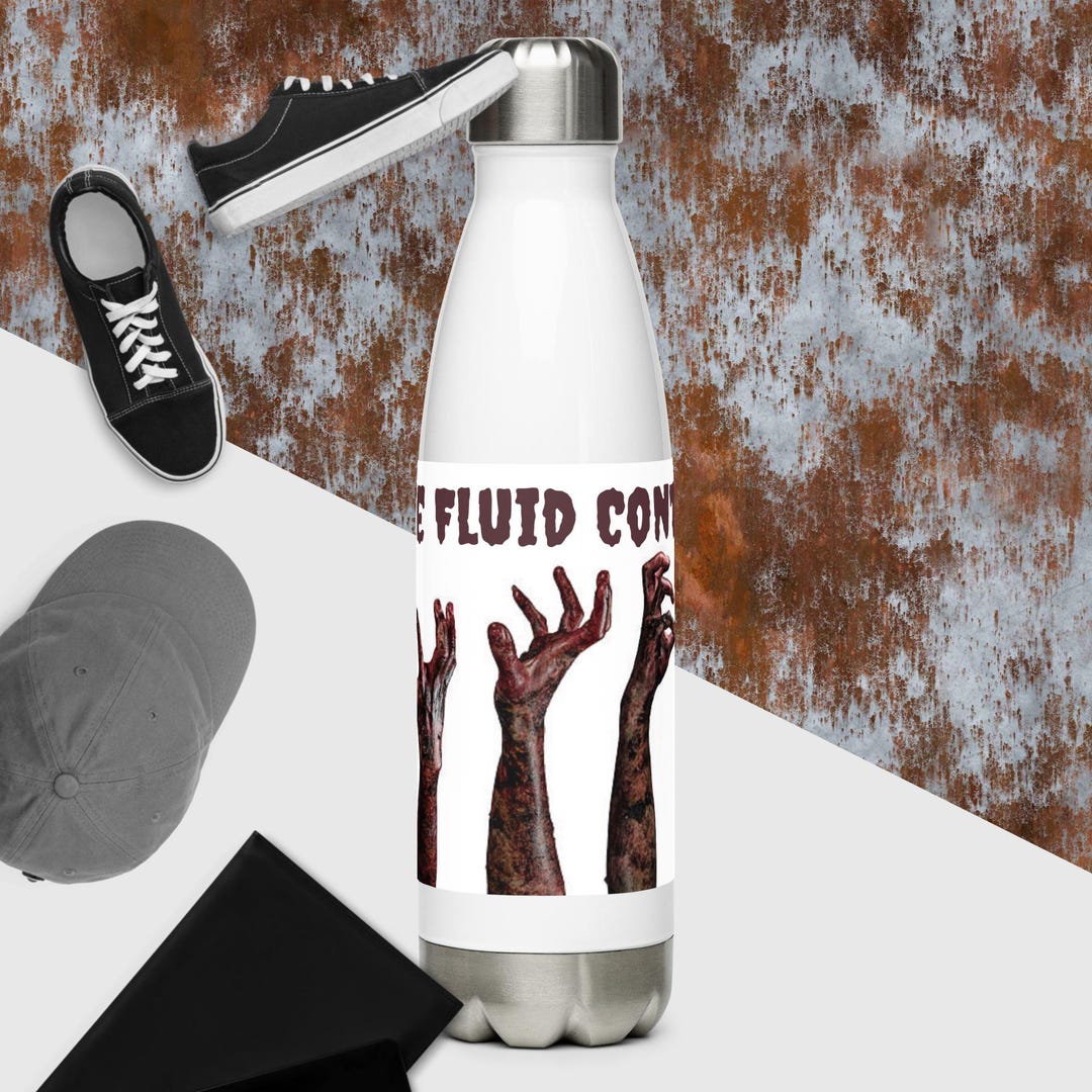 Sally the Zombie Cheerleader Stainless Steel Water Bottle | 'zombie ...