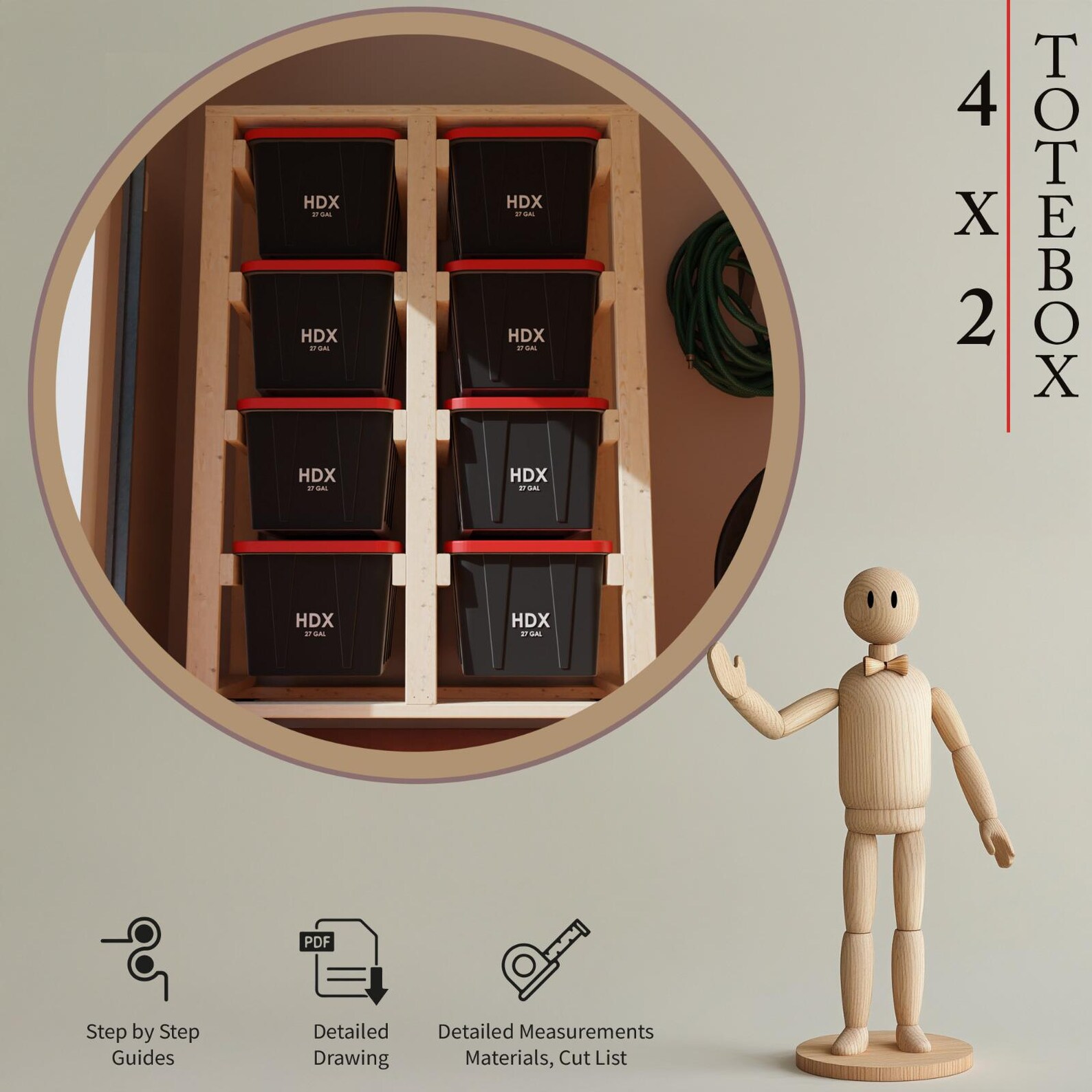 4x2 Costco Tote Shelving and Functional Storage Solutions - Etsy