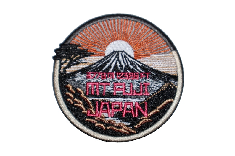 Mount Mt. Fuji Japan Japanese Mountain Nature Forest Iron on Travel ...