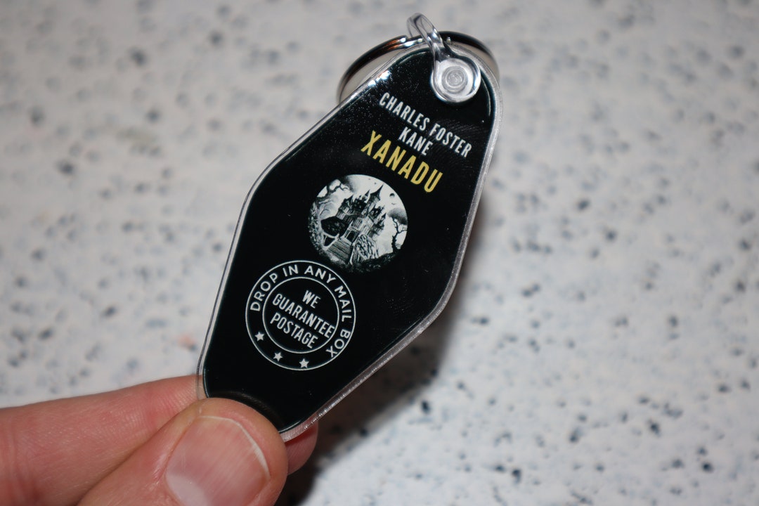 Citizen Kane Charles Foster Kane Xanadu Movie Inspired Retro Key Tag ...
