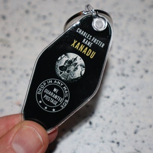 Citizen Kane Charles Foster Kane Xanadu Movie Inspired Retro Key Tag ...