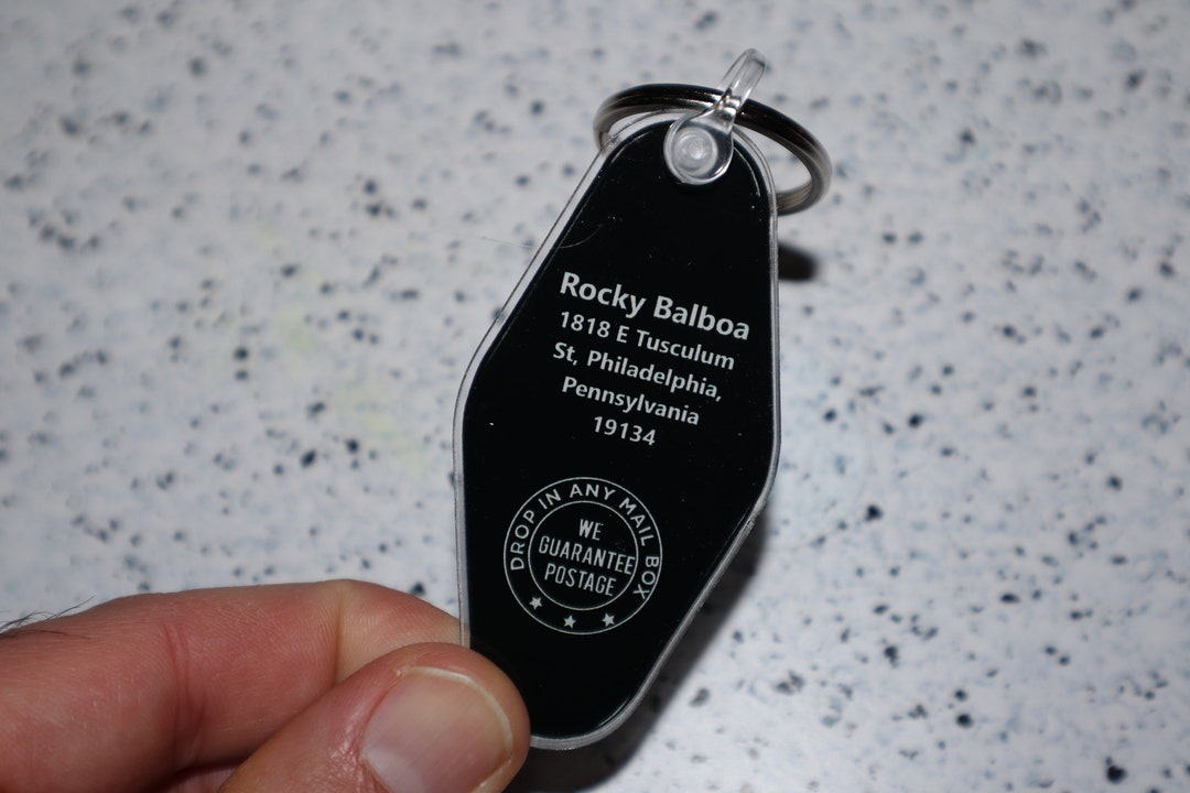Rocky Balboa Rocky's House Boxing Movie Inspired Key Tag Chain - Etsy