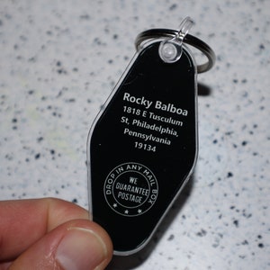 Rocky Balboa Rocky's House Boxing Movie Inspired Key Tag Chain - Etsy