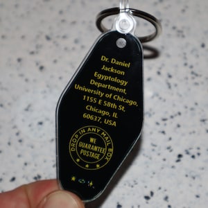 Dr. Daniel Jackson Egyptology Stargate Movie TV Show Inspired Key Tag ...