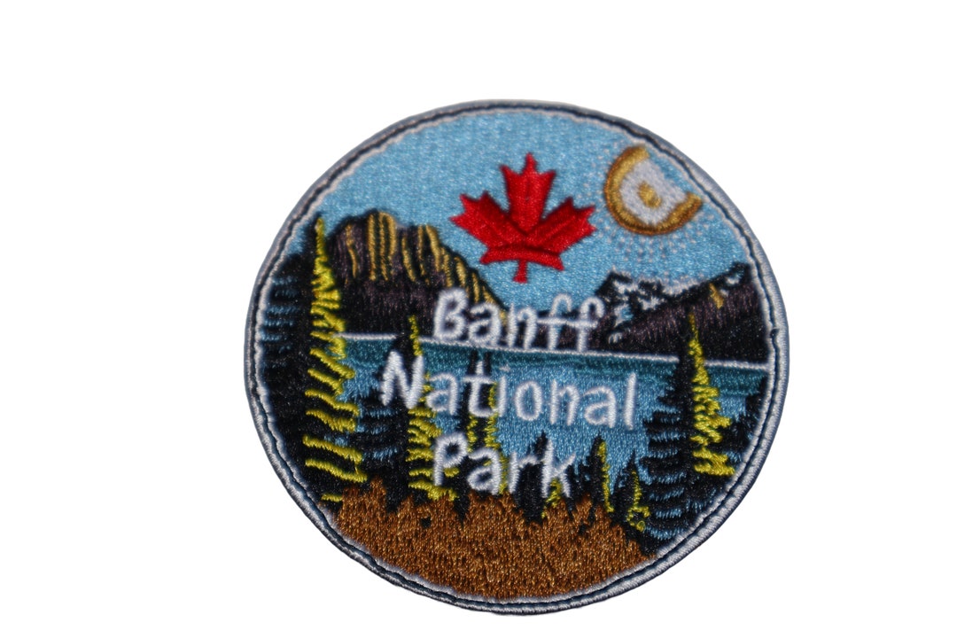 Banff National Park Banff, AB, Canada Iron on Travel Patch - Etsy