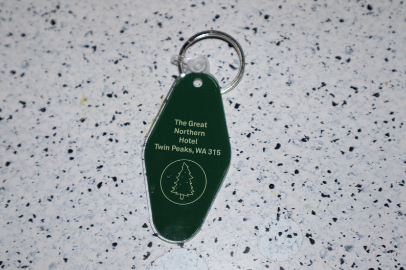 Twin Peaks Key Chains the Great Northern Hotel Room Tree 315 - Etsy