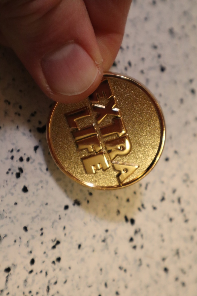 Ready Player One Extra Life 1.5 Inch Metal Coin Prop Halloween Gift - Etsy