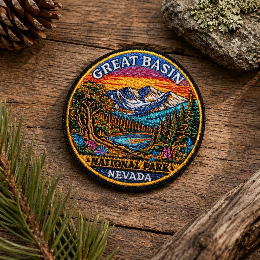Great Basin National Park Nevada Iron on Travel Patch - Etsy