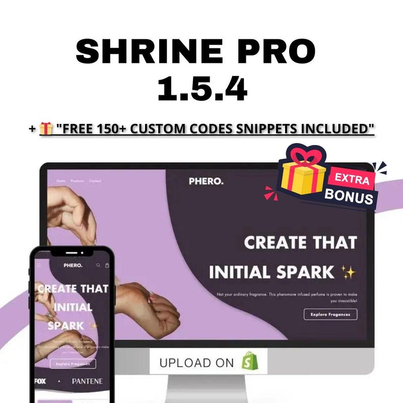 Shopify Template 2025 - Etsy