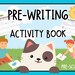 Kids Activity Book - Pre-writing Skills - A4 Size - Etsy